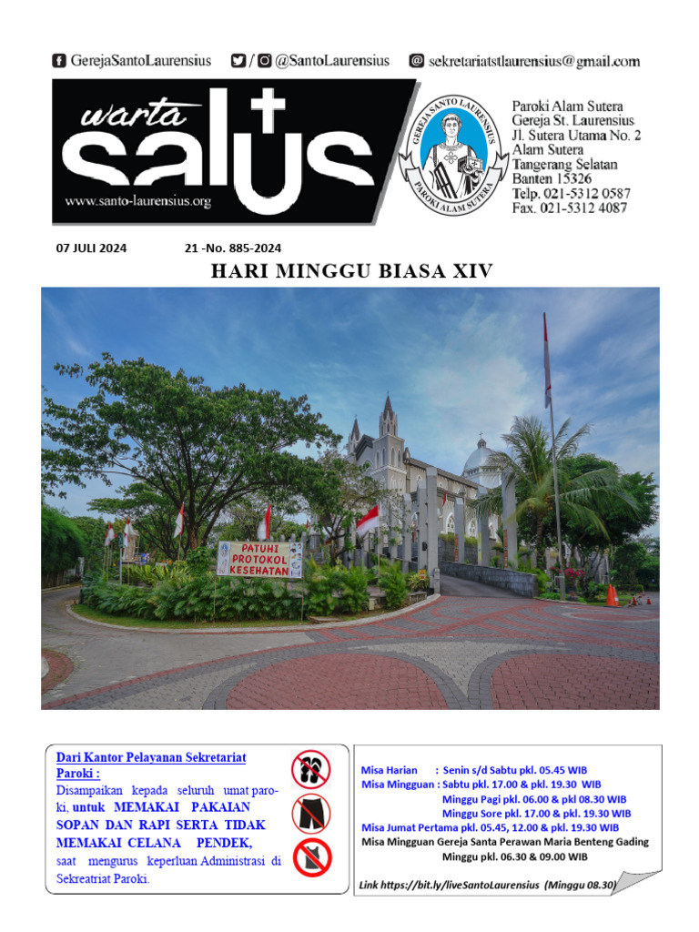 27 E-Warta Salus 07 Juli 2024 - HM Biasa XIV | PDF