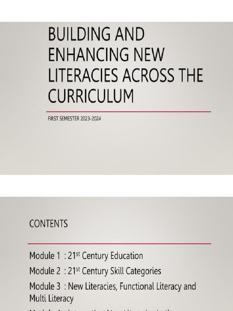 Building and Enhancing New Literacies | PDF