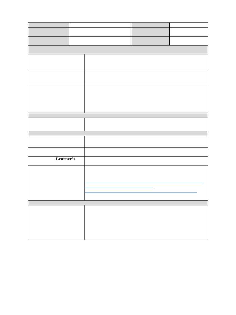 Lesson Plann Undertaking Field of Budding and Grafting | PDF Lesson Plann Undertaking Field of Budding and Grafting | PDF