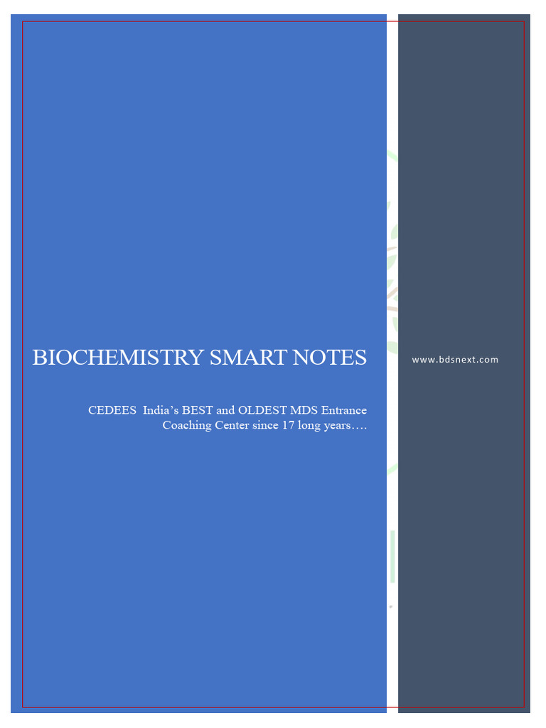 Biochemistry | PDF