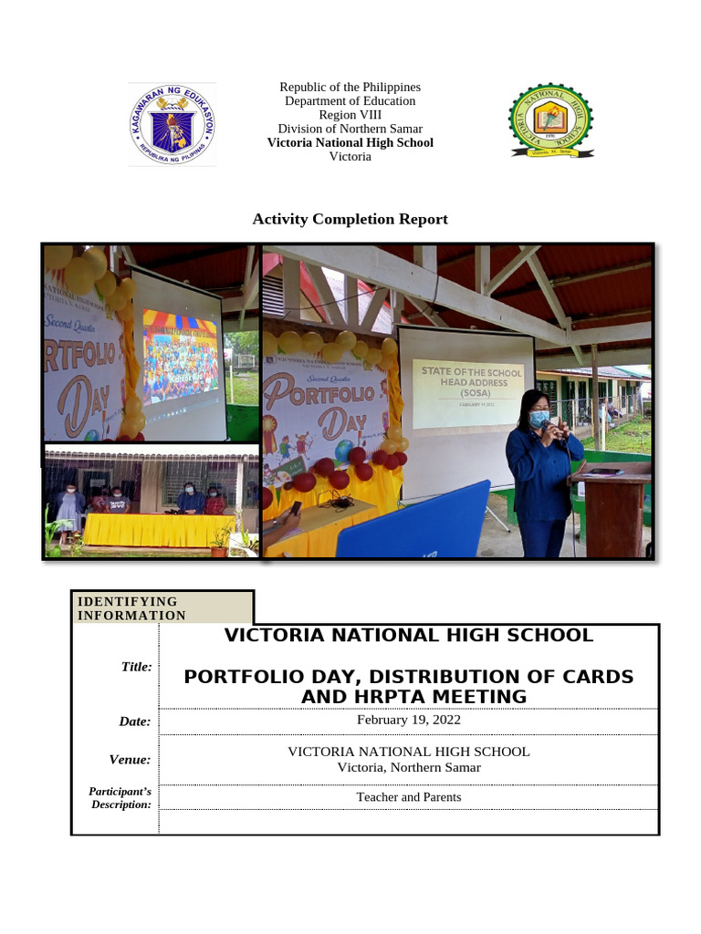 ACR - Portfolio Day | PDF