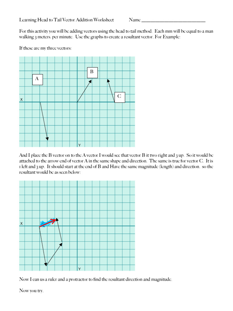 Vector Addition | PDF