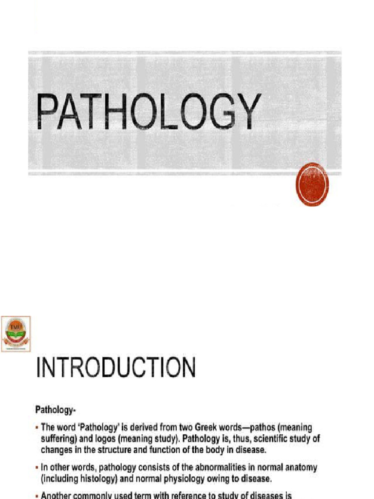 Pathology | PDF