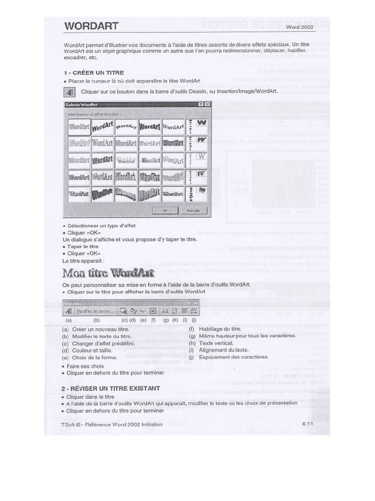APPRENTISSAGE WORD 8 9-Chap6-4 | PDF