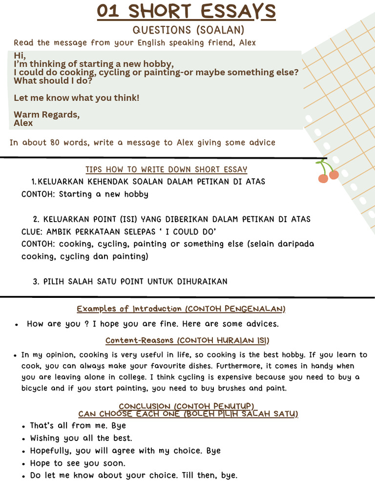 01 Short Essays | PDF