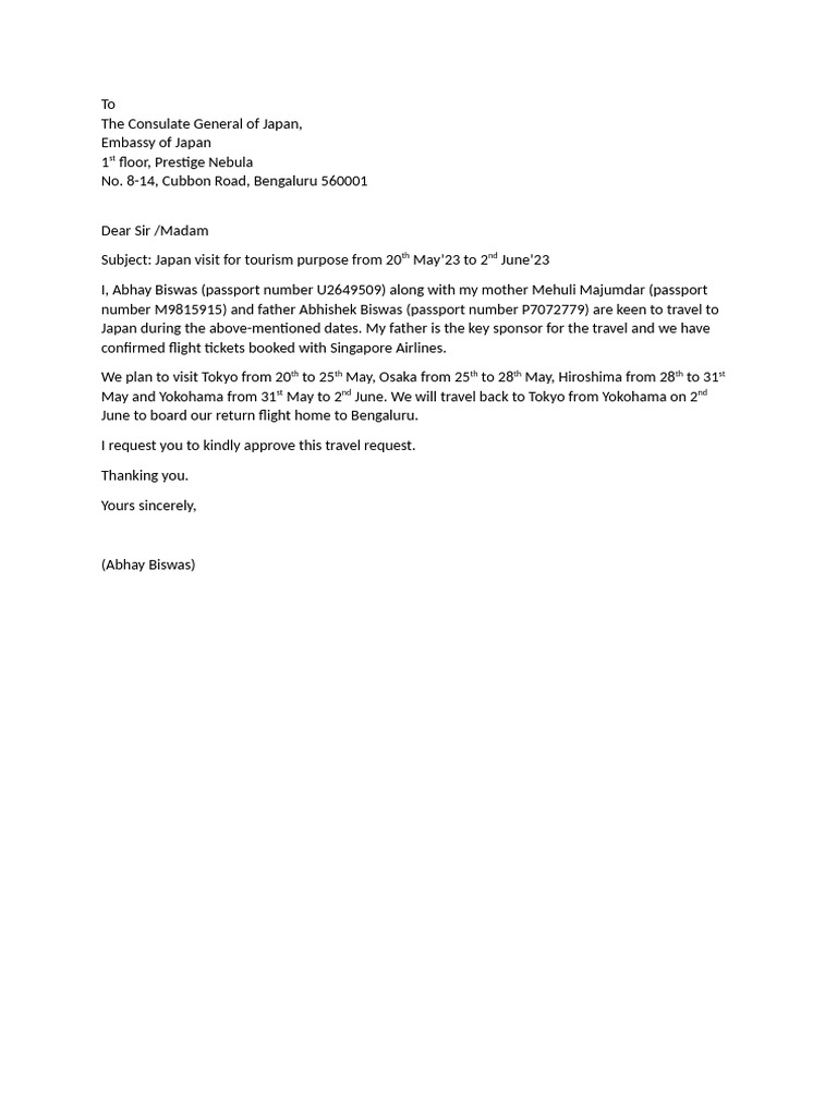 Abhay Covering Letter | PDF