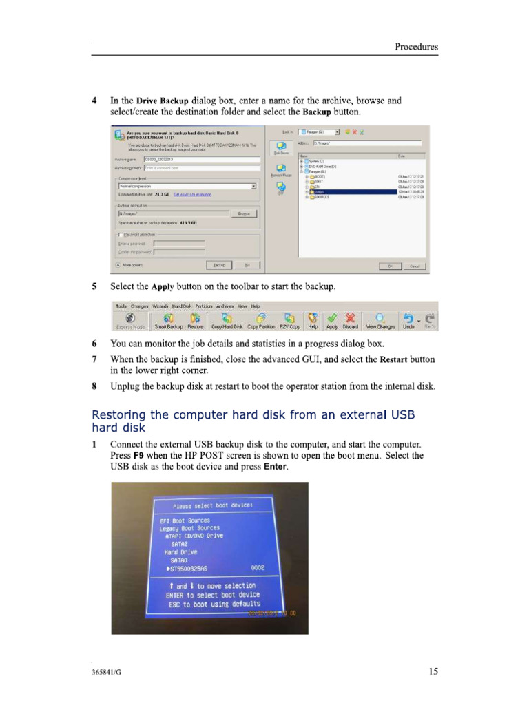 Restoring Procedure For MP8200&8300 | PDF