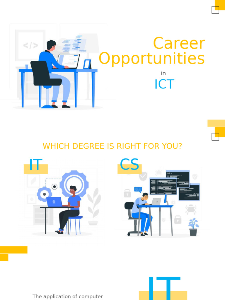 ICT Careers | PDF