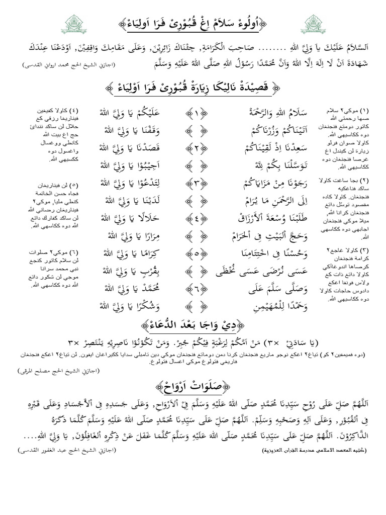 000 Sholawat Arwah 22 | PDF