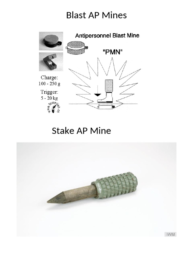 AP Blast and Fragmentation Mines | PDF