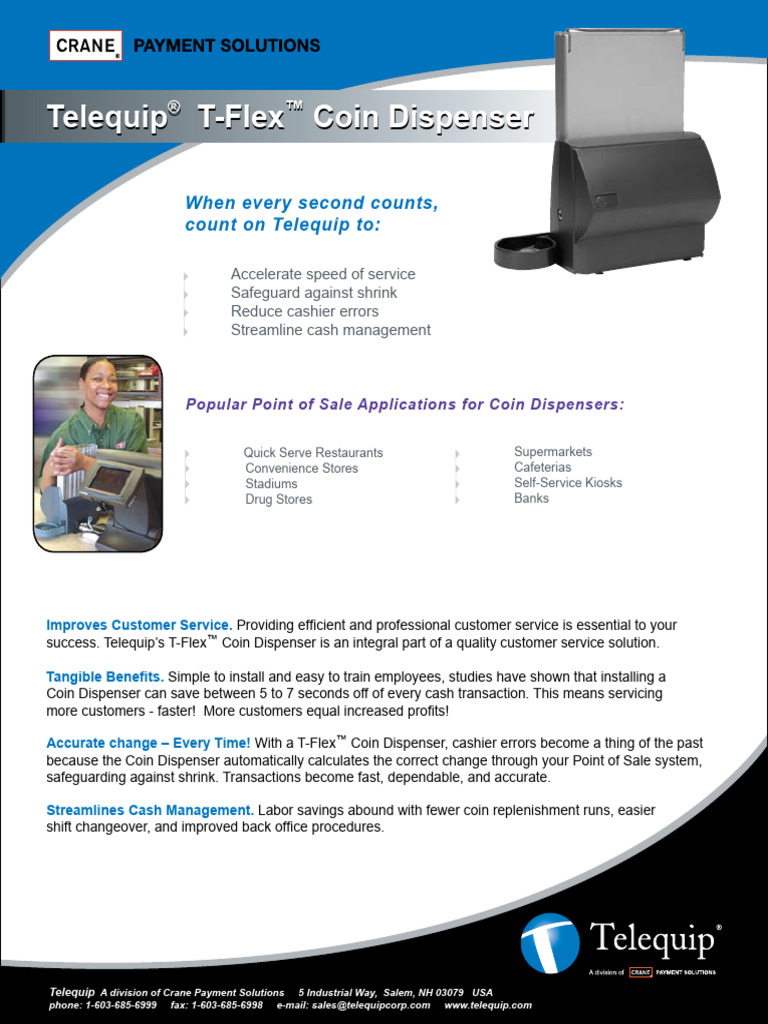 Telequip TFlex Product Sheet | PDF