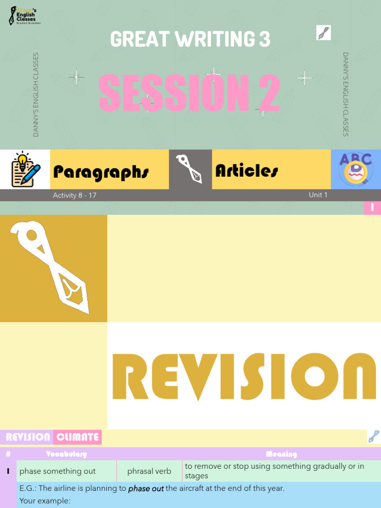 Great Writing 3: Session 2 | PDF