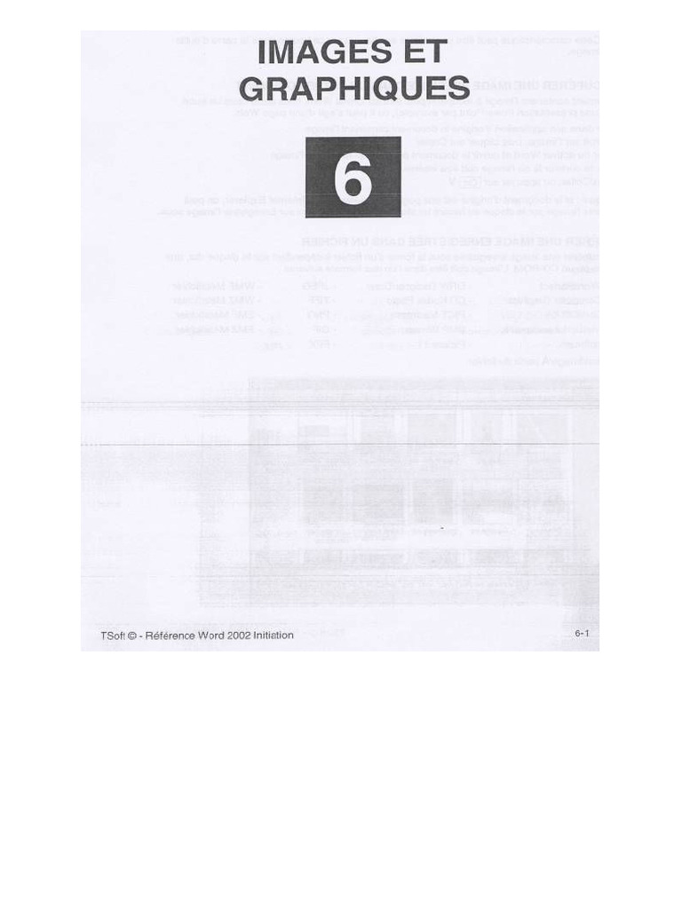 APPRENTISSAGE WORD 8 9-Chap6-1 | PDF