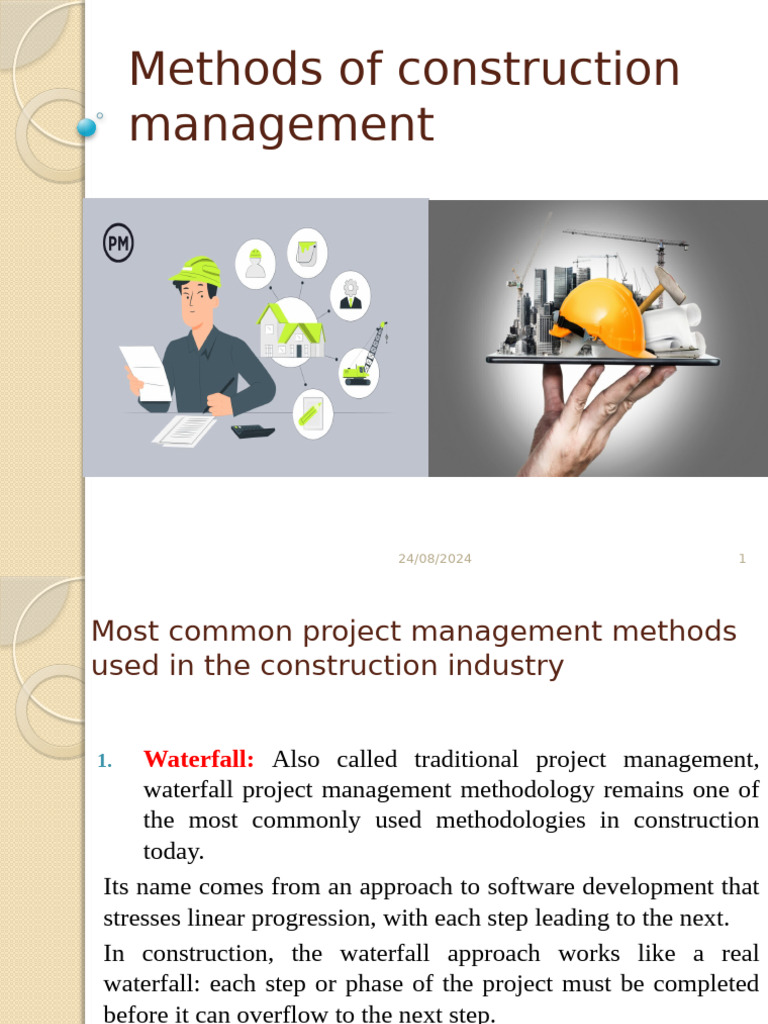 Construction Management | PDF