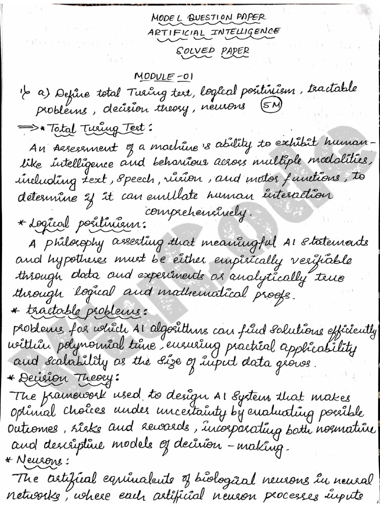 @vtucode - in BAD402 Model Paper Solution 2022 Scheme | PDF