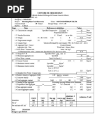 C35 A Concrete Mix Design | PDF | Construction Aggregate | Concrete