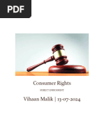 Class 10 Project on Consumer Awareness 6 | PDF | Consumer Protection ...