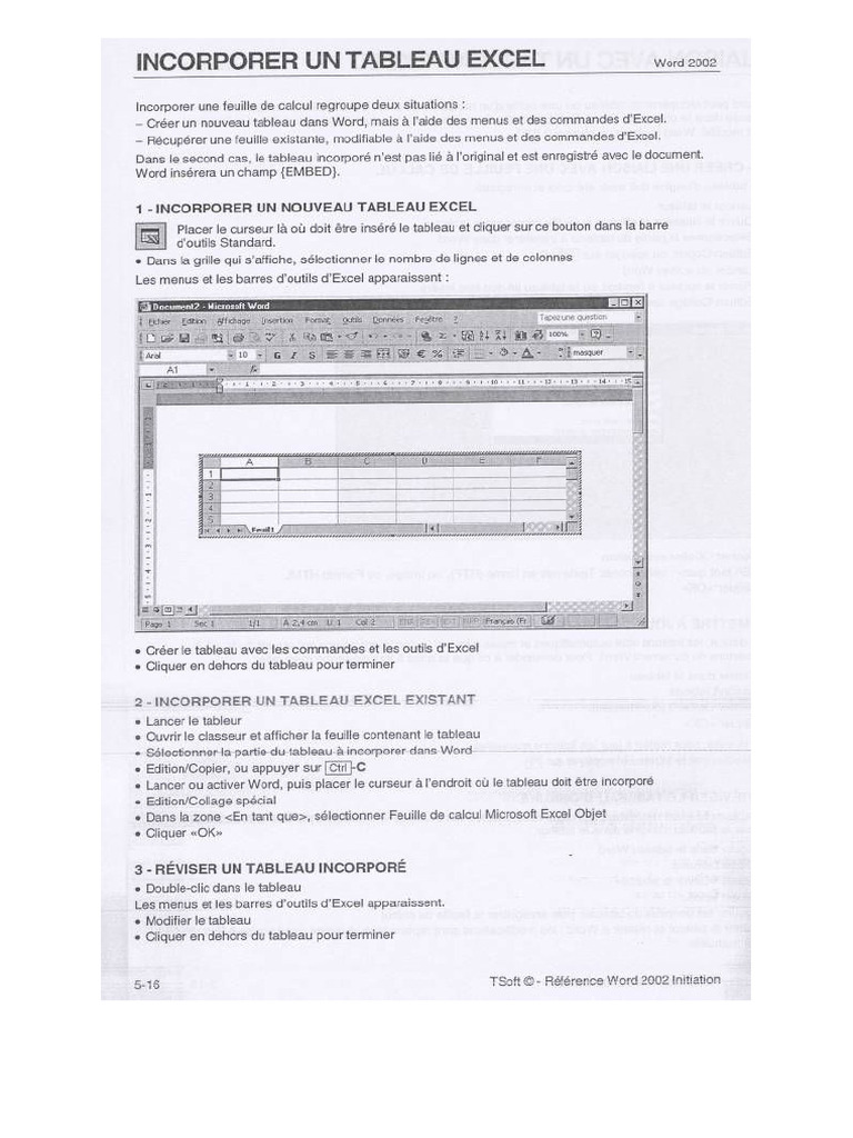 APPRENTISSAGE WORD 8 9-Chap5-4 | PDF