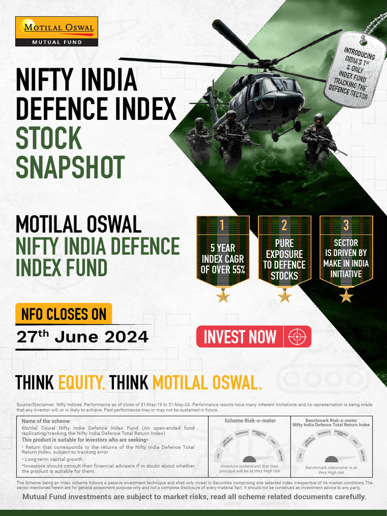 MO Nifty Defence Index Fund Company Note 21-06-2024 | PDF