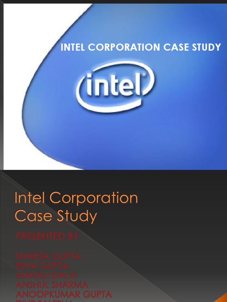 Intel Case Study | Intel | Dynamic Random Access Memory