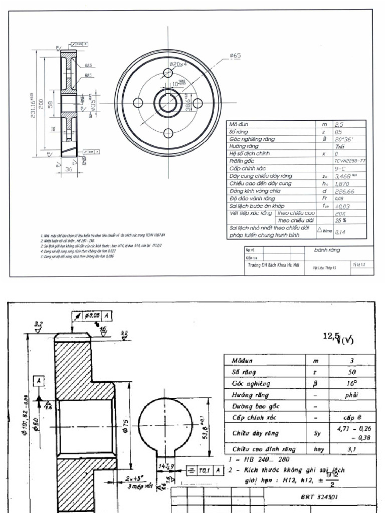 Bai Tap Ve Banh Rang | PDF