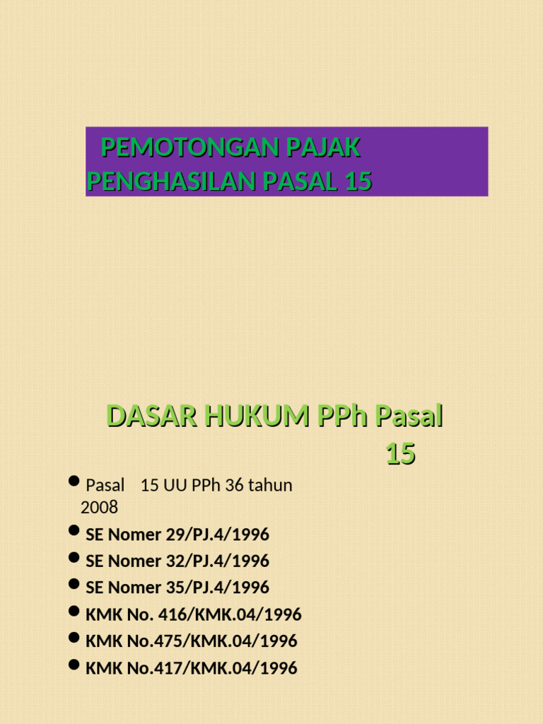 Chapter 05 PPH 15 | PDF