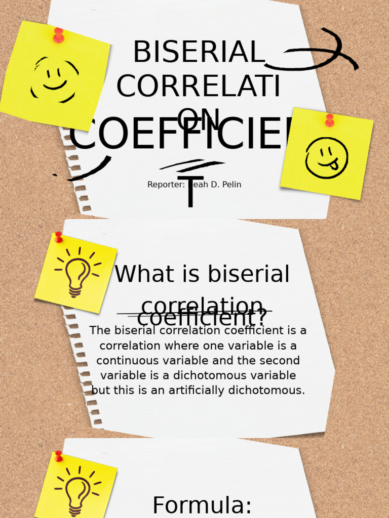 Biserial Correlation | PDF