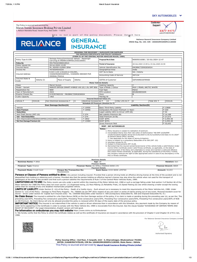 maruti-suzuki-insurance-broking-private-limited-sky-automobiles-pdf