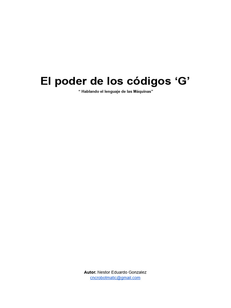 El Poder de Los Codigos G | PDF