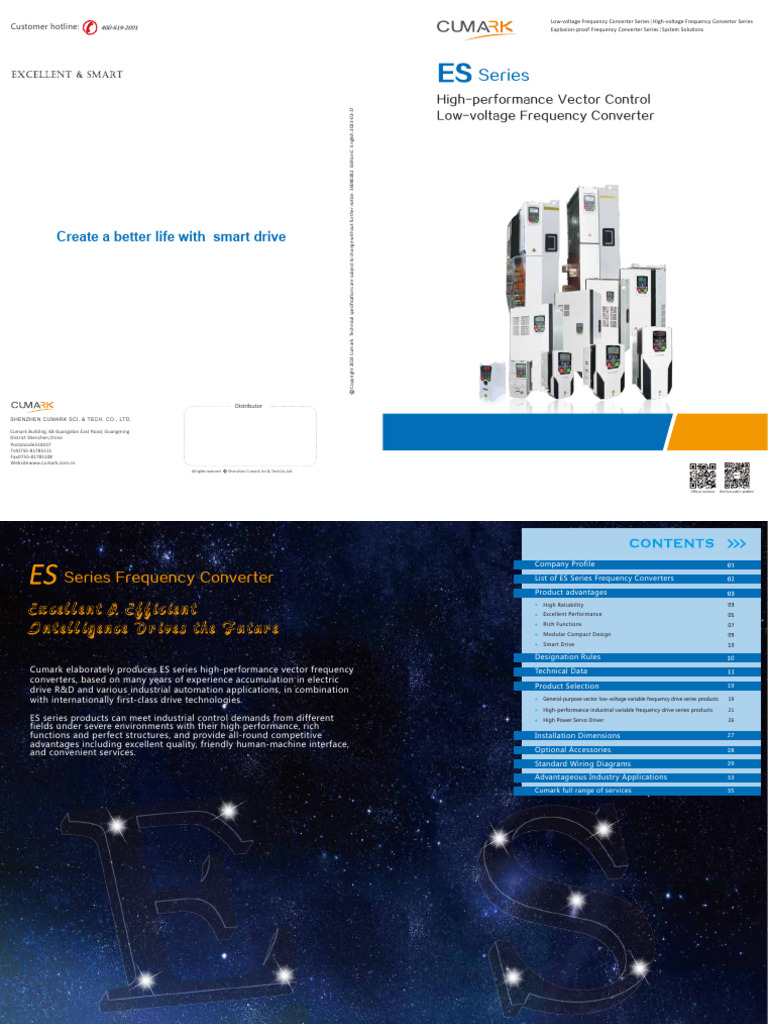 CUMARK+catalog ES355+ES560+ES580+ES850 | PDF