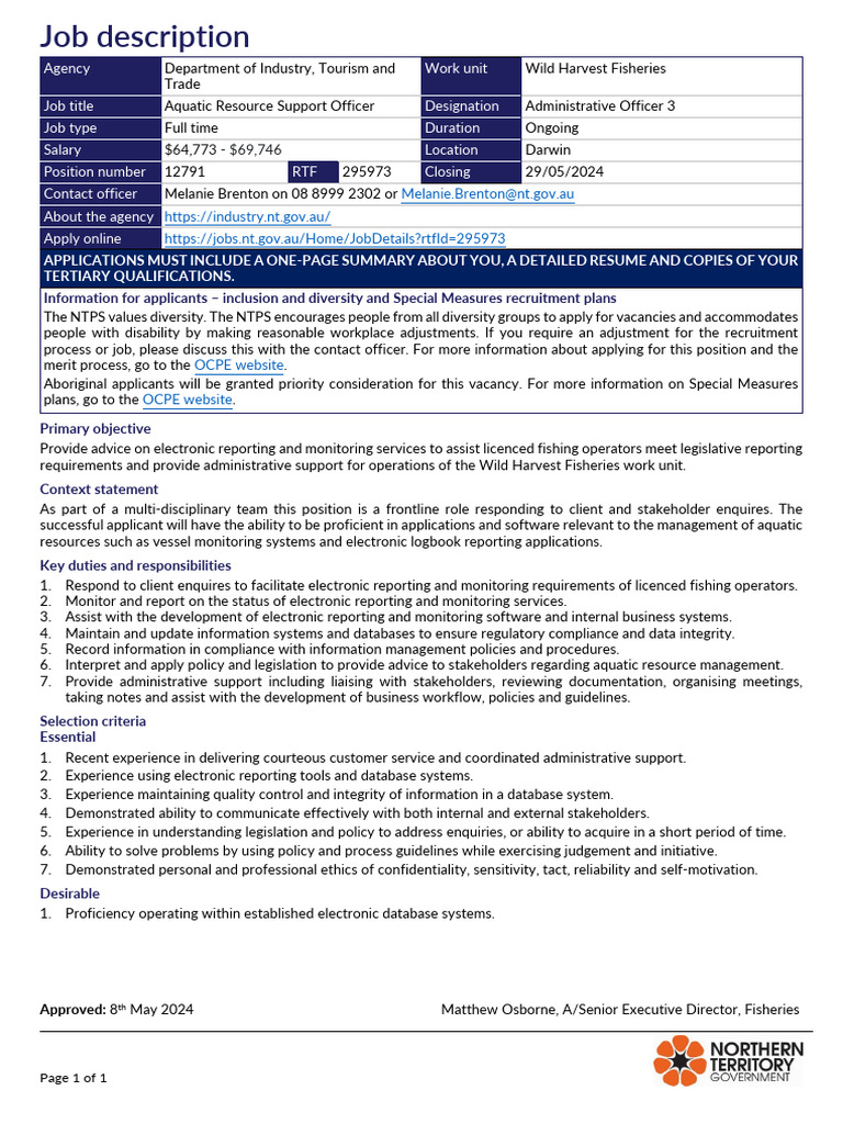 Job Description 90 | PDF
