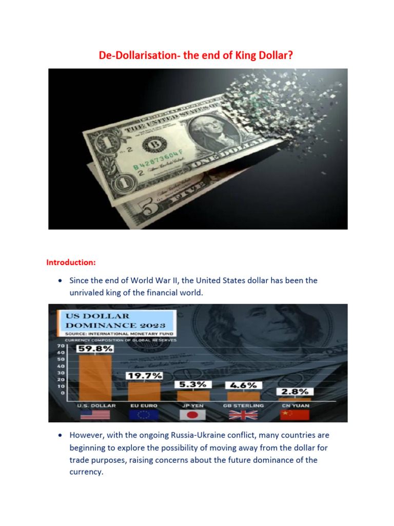 De Dollarisation | PDF