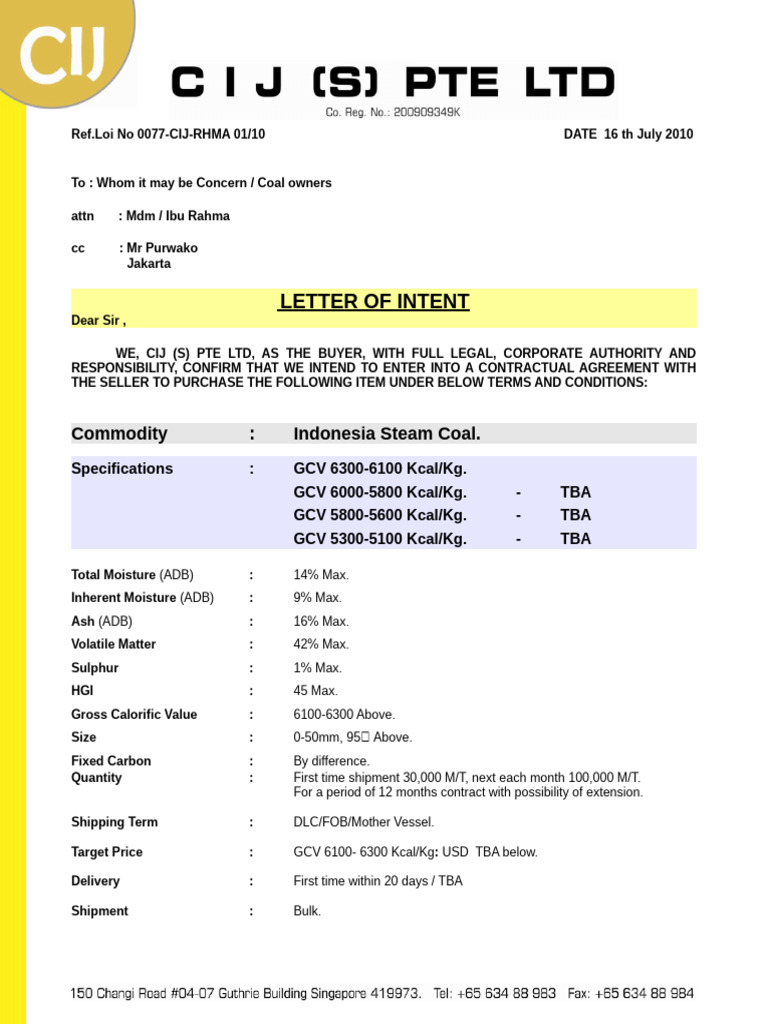 Loi Format Cij | PDF