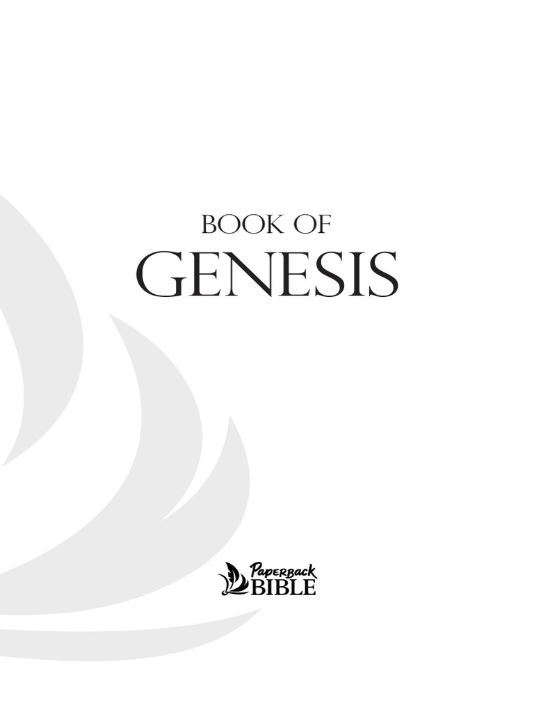 Genesis Book Digital | PDF | Ham (Son Of Noah) | Foreign Language Studies