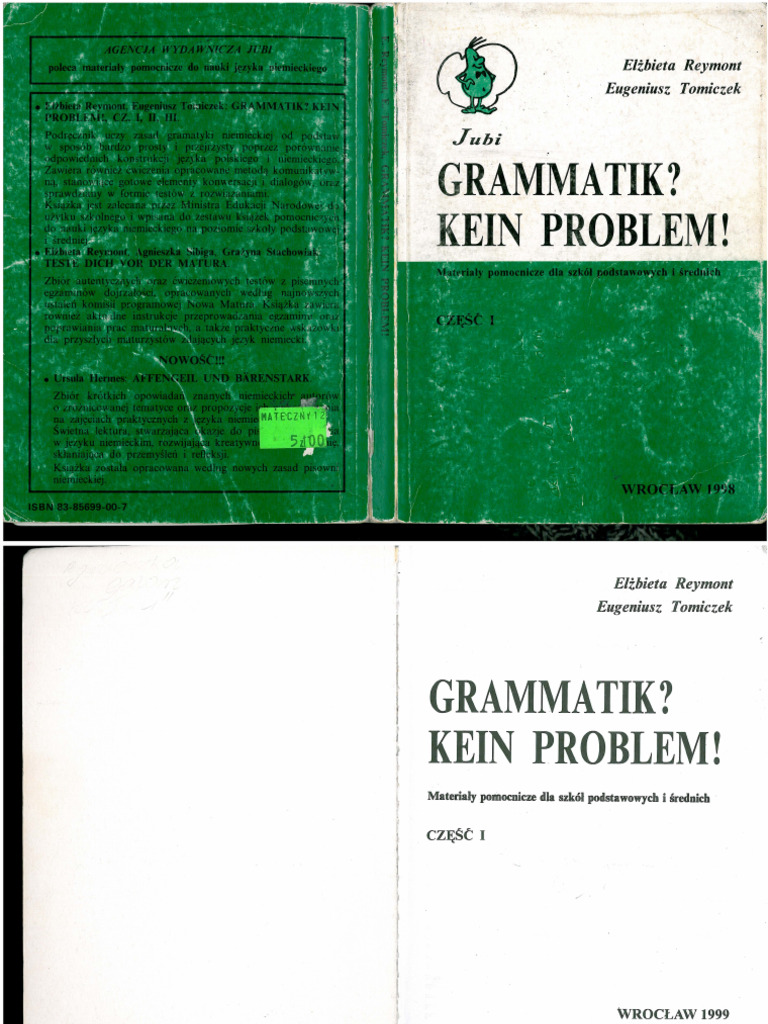 Grammatik Kein Problem | PDF