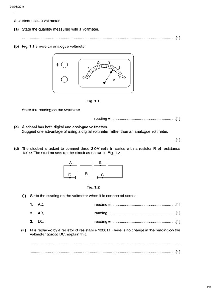Electricity Atp New | PDF | Thermometer | Temperature