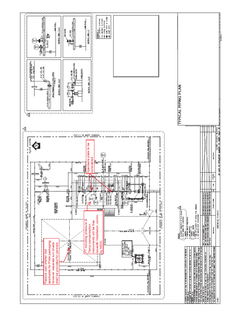 Typical Piping Plan | PDF