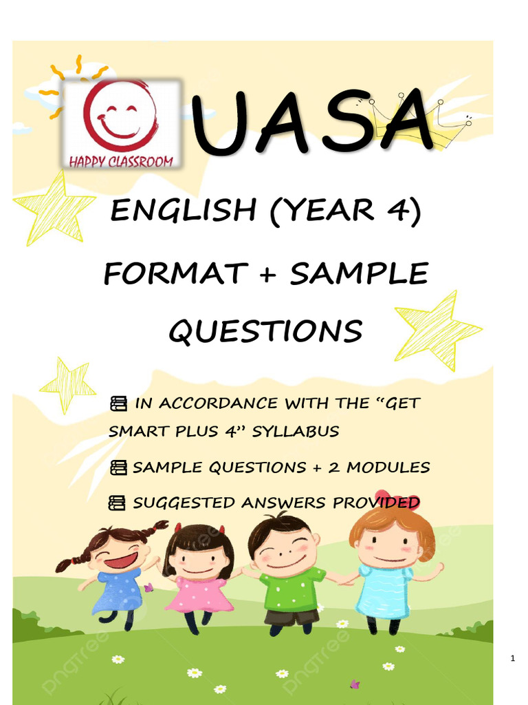 Std4 BI UASA ENGLISH (YEAR 4) 2022,23 | PDF