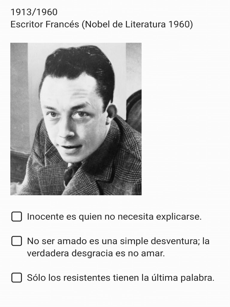 Albert Camus | PDF
