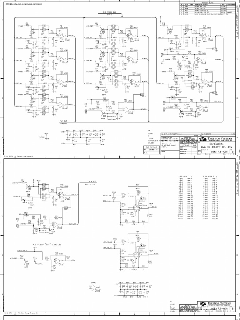 Adjust Board, 168173 - 001 - Rev5 | PDF