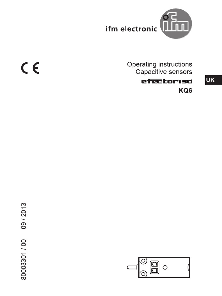 kq6004 Operating Instruction 80003301UK | PDF
