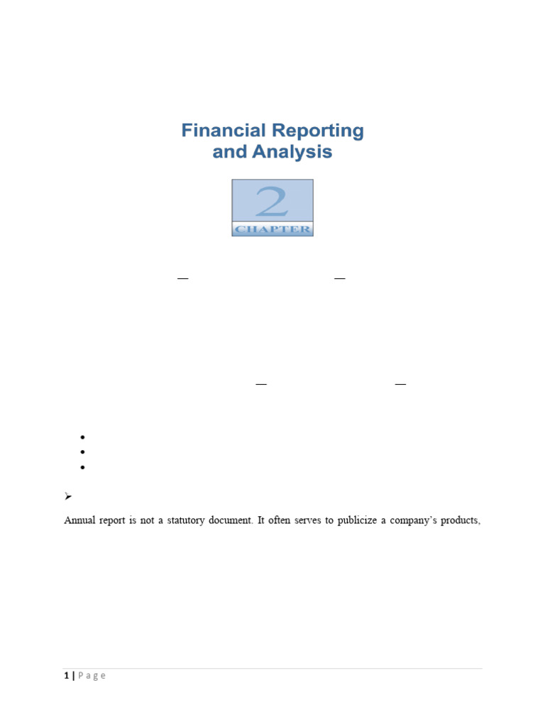 Ch 2 Reporting Environment Pdf