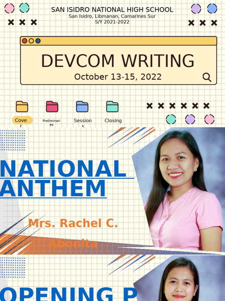Devcom Writing Pdf