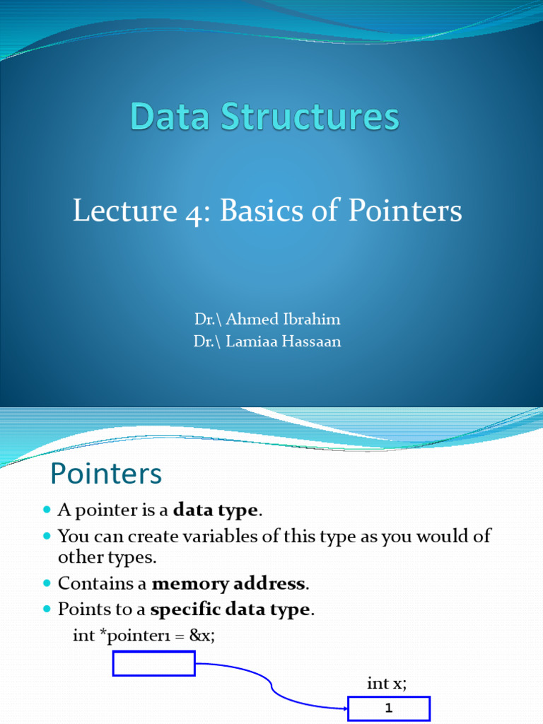 04 Lec4 - Pointers | PDF