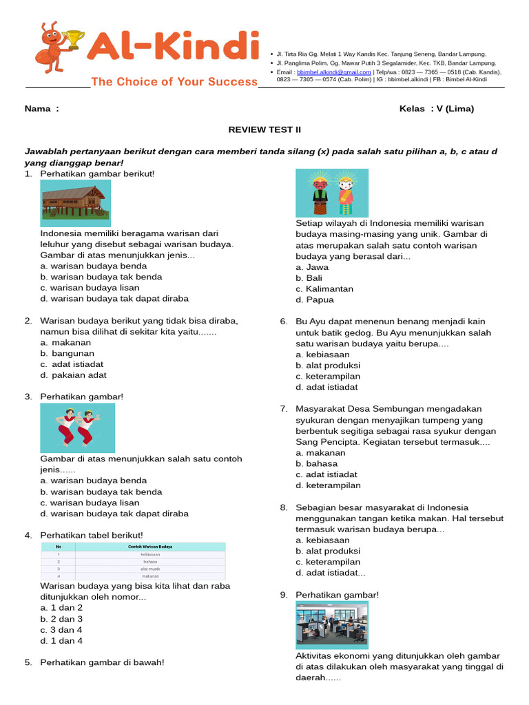 RT 2 IPAS KELAS 5 | PDF