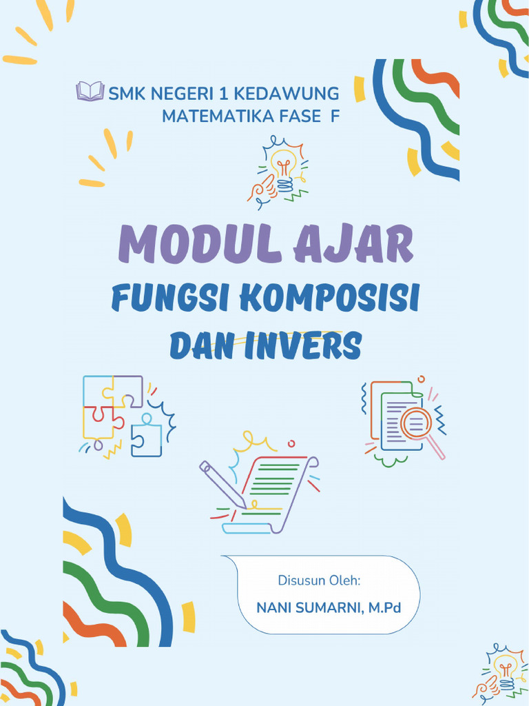 Modul Matematika 11 Fungsi Komposisi Dan Invers | PDF Modul Matematika 11 Fungsi Komposisi Dan Invers | PDF