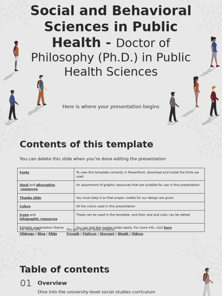 Social and Behavioral Sciences in Public Health - Doctor of Philosophy ...