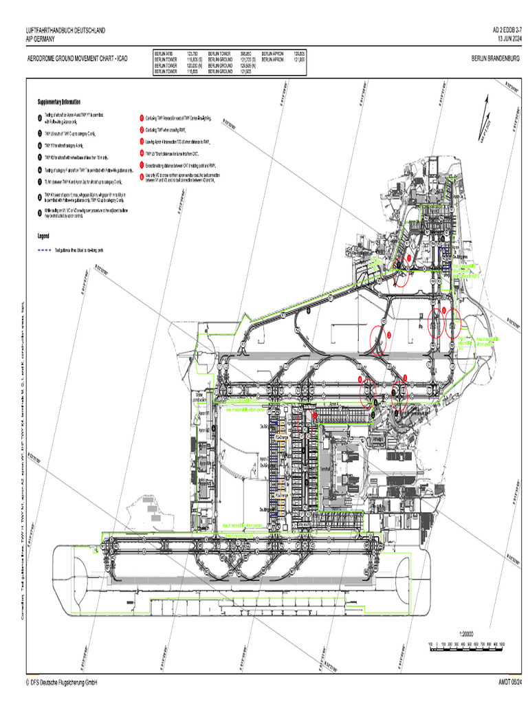 Aerodrome Ground Movement Chart | PDF