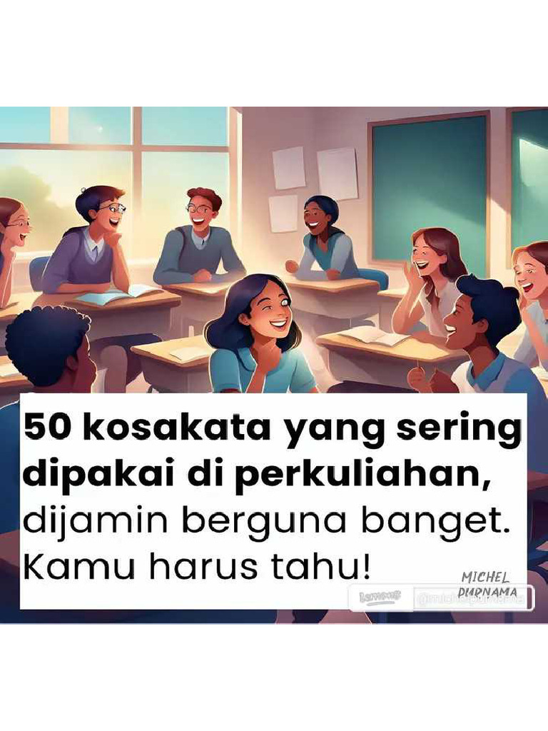 079 kosakata di perkuliahan | PDF