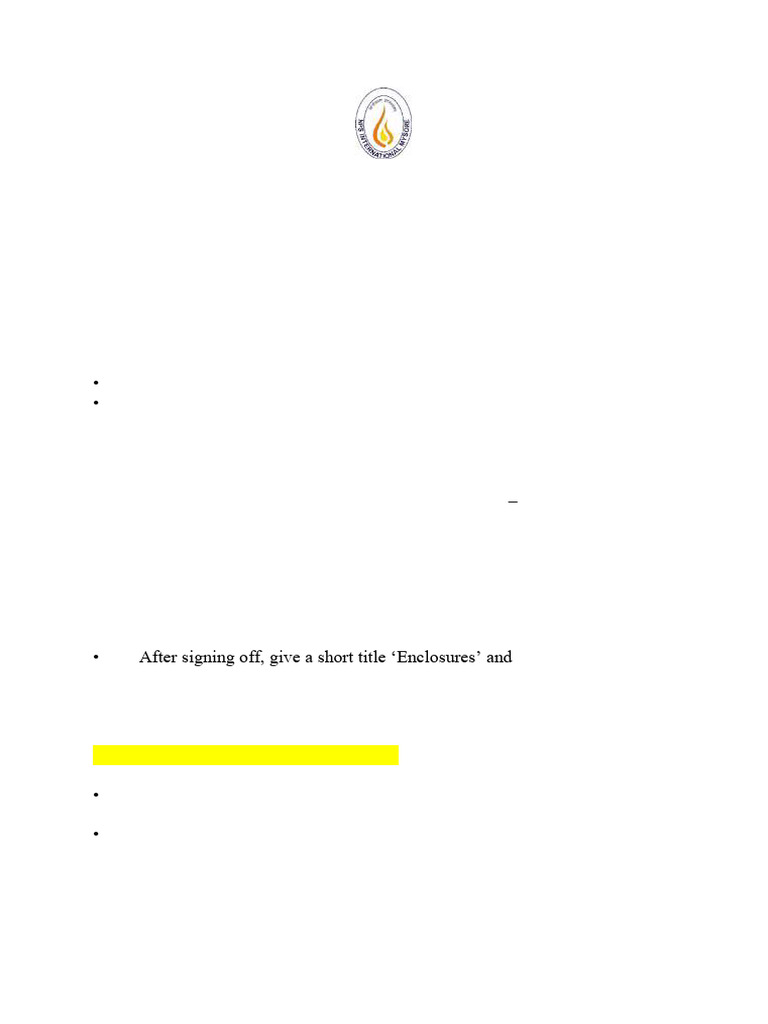 Job Application Guidelines and Sample | PDF